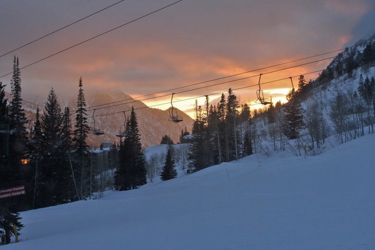 Ski Test in Pictures