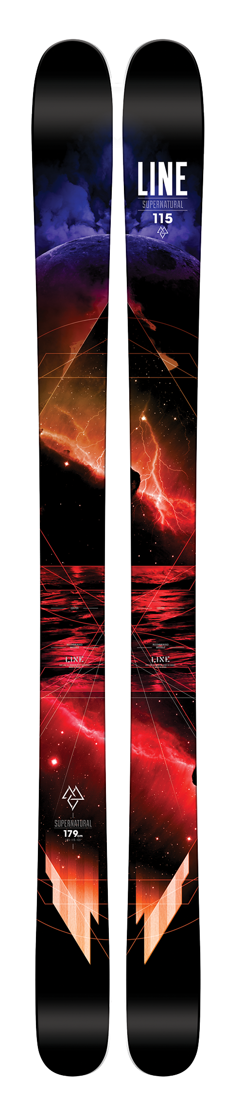 Line Supernatural 115 (2016) - Ski Mag