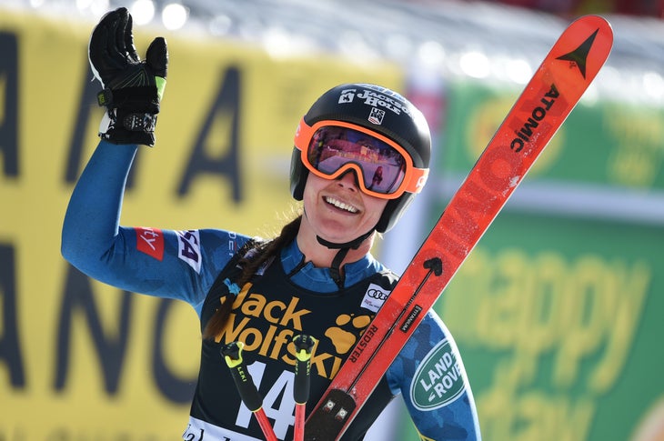 Downhiller Breezy Johnson On Her Best Race Season Yet - Ski Mag